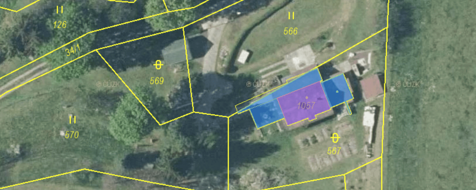 Jak hledat a číst v katastrální mapě? — Dostupný advokát