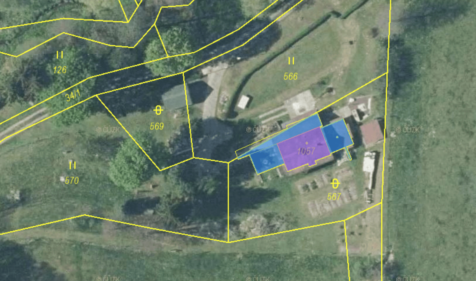 Jak hledat a číst v katastrální mapě? — Dostupný advokát